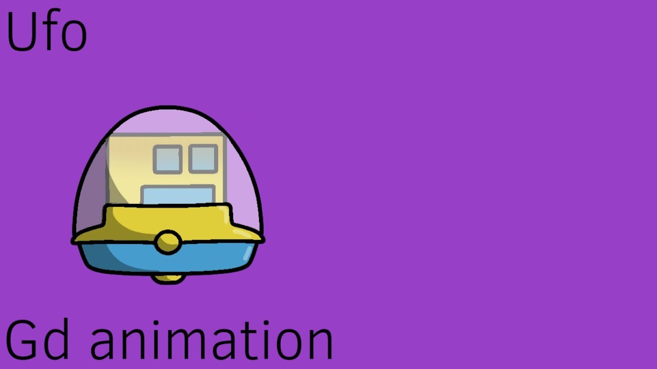 Ufo (Geometry dash animation) - YouTube