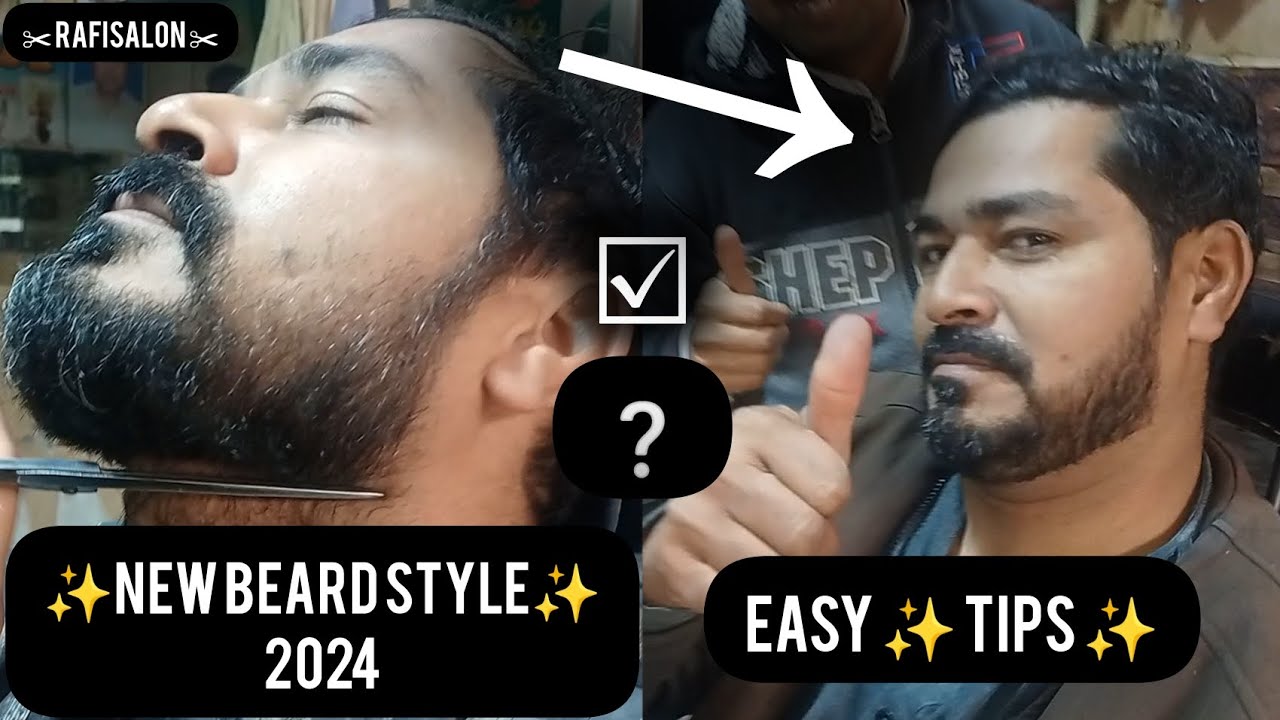 New|Beard Style 🔥For Men Full Tutorial Video 😉| Easy Tips step by 🔥step ...