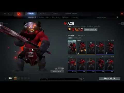 Dota 2 - New Axe Immortal (2015 Compendium)
