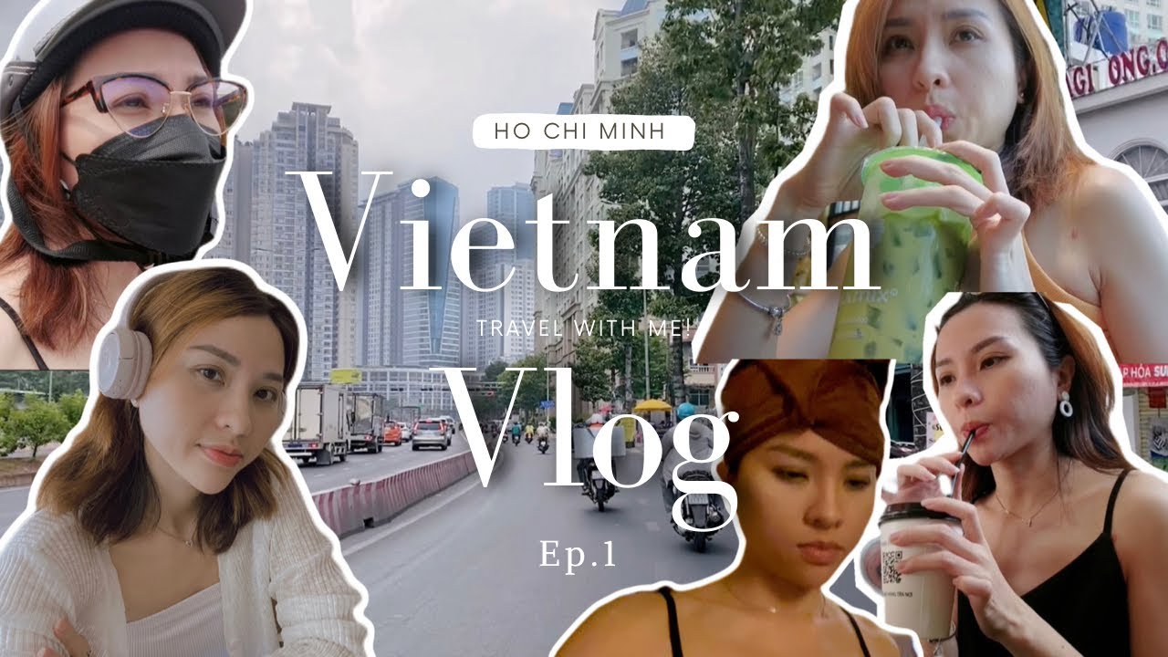 [Vietnam Vlog] Ep.1 - Ho Chi Minh 🇻🇳 New year trip in Saigon, good food ...