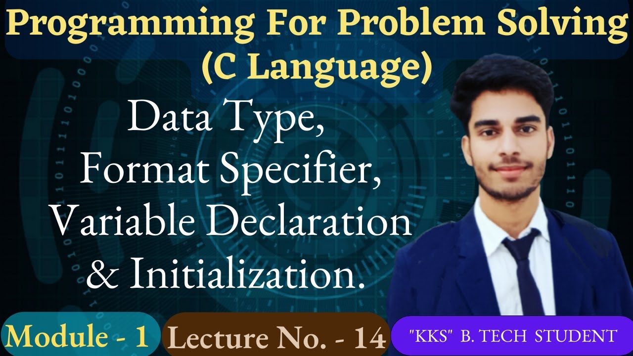 C14 Data Type Format Specifier Variable Declaration 6096
