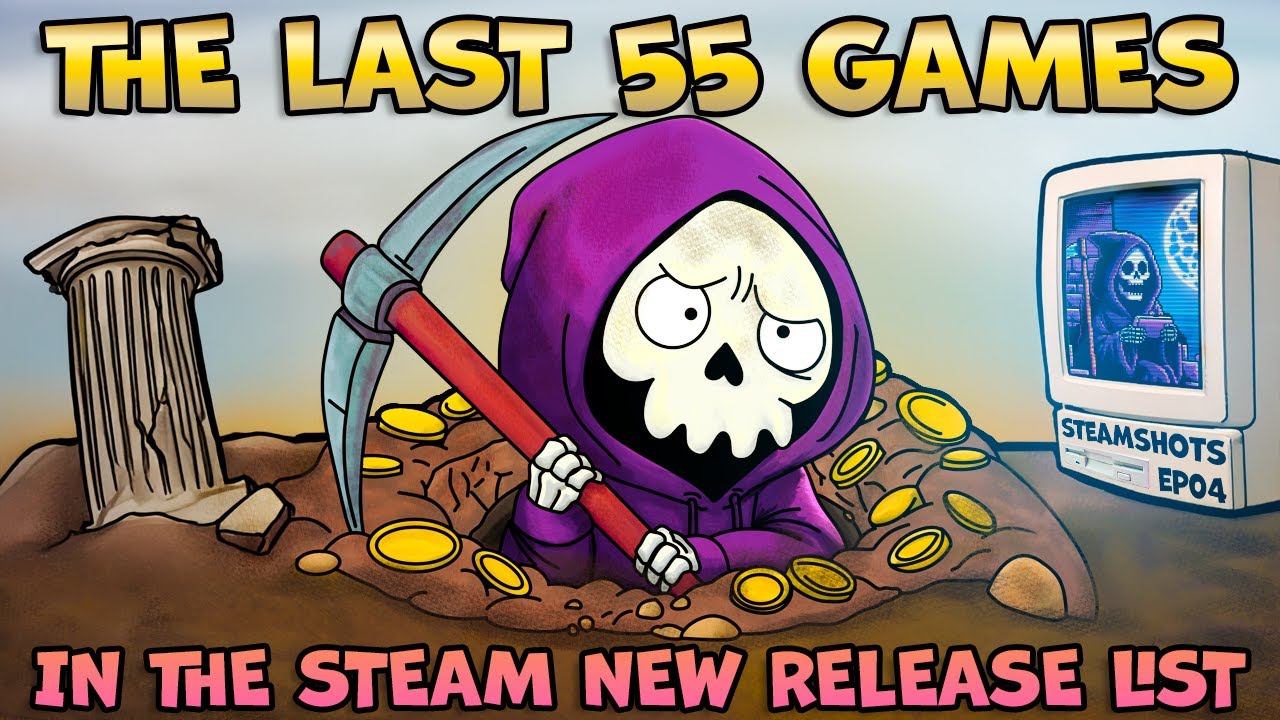 Digging up 55 Games from Steam's New Release List - YouTube