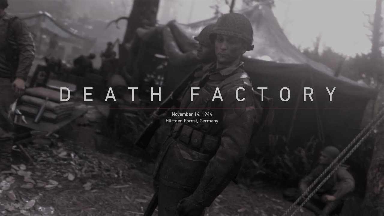 Call of Duty: WWII Gameplay part7 "Death factory" FHD! - YouTube