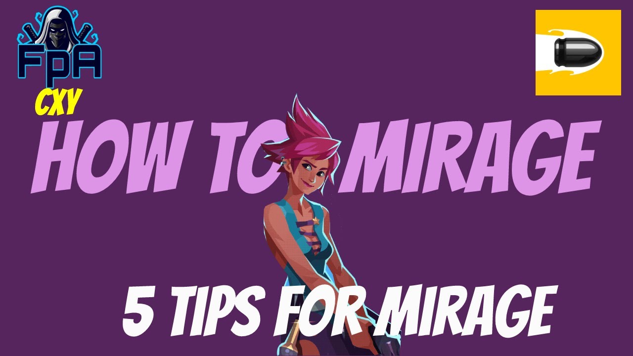 Master Mirage in 5 minutes ||Bullet echo|| TIPS AND TRICKS FOR MIRAGE ...