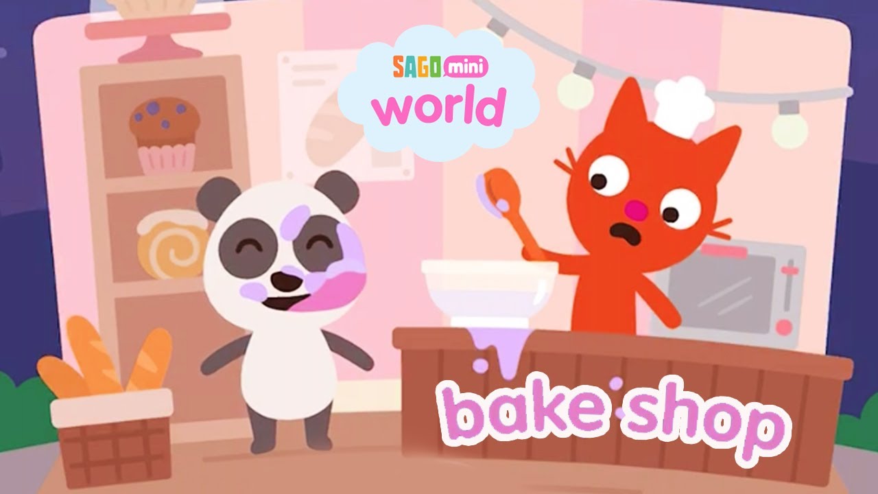 Sago Mini World: Kids Games - NEW GAME: Bake Shop! | It’s time to make ...