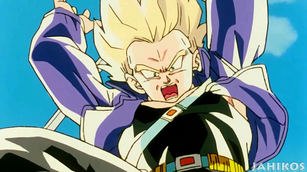 Trunks vs Freezer - DBZ( Battle Point Unlimited) - YouTube