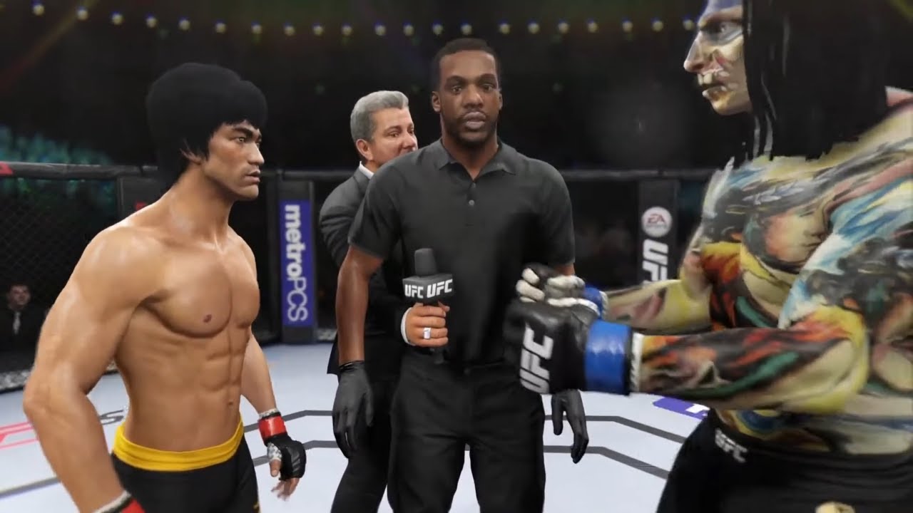 Bruce Lee vs. Zombie Pirate - EA Sports UFC 2 - Original Fighters 👊 ...