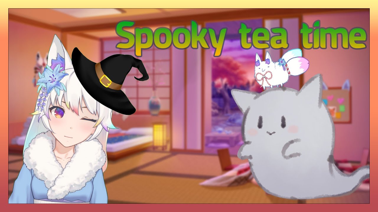 Fluffy ghosts and scary tony [Spooky Tea time] - YouTube