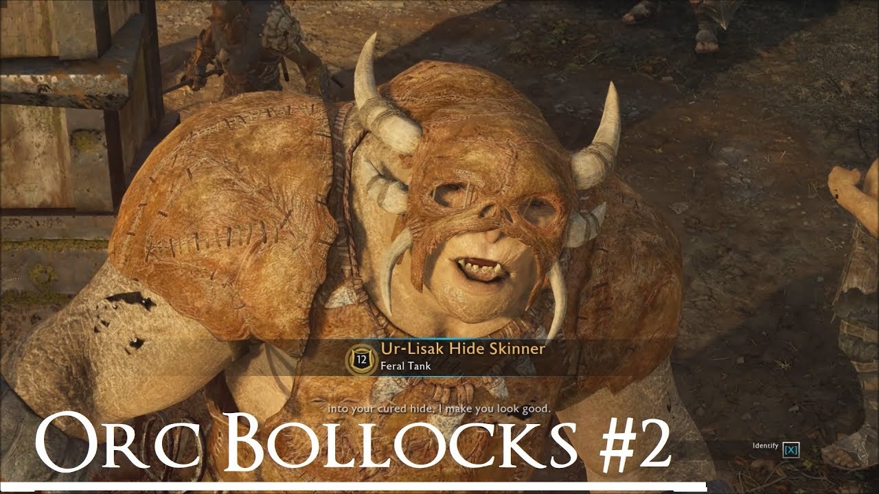 Shadow of War: Middle Earth™ - Orc Bollocks Quotes #2 - YouTube