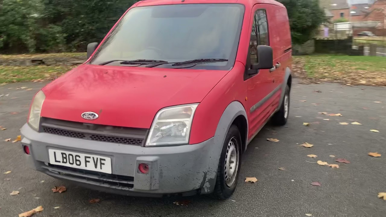 Ford transit connect 1.8 tdci t200 low roof - YouTube