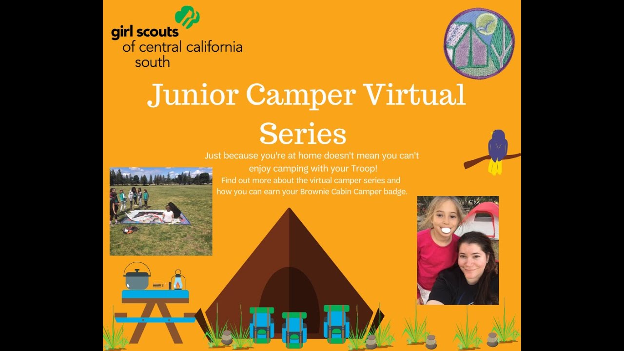 Junior Camper Badge Virtual Workshop - YouTube