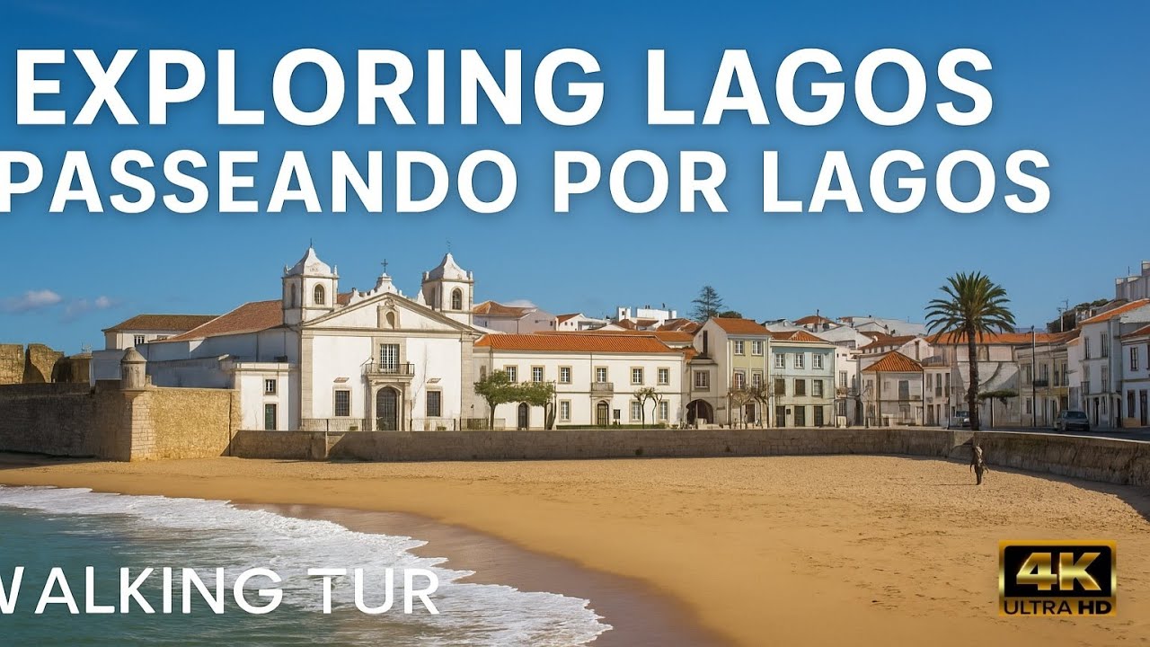 🇵🇹Walking Tour in Lagos, Portugal ｜ Explore the Charming Coastal Town ...