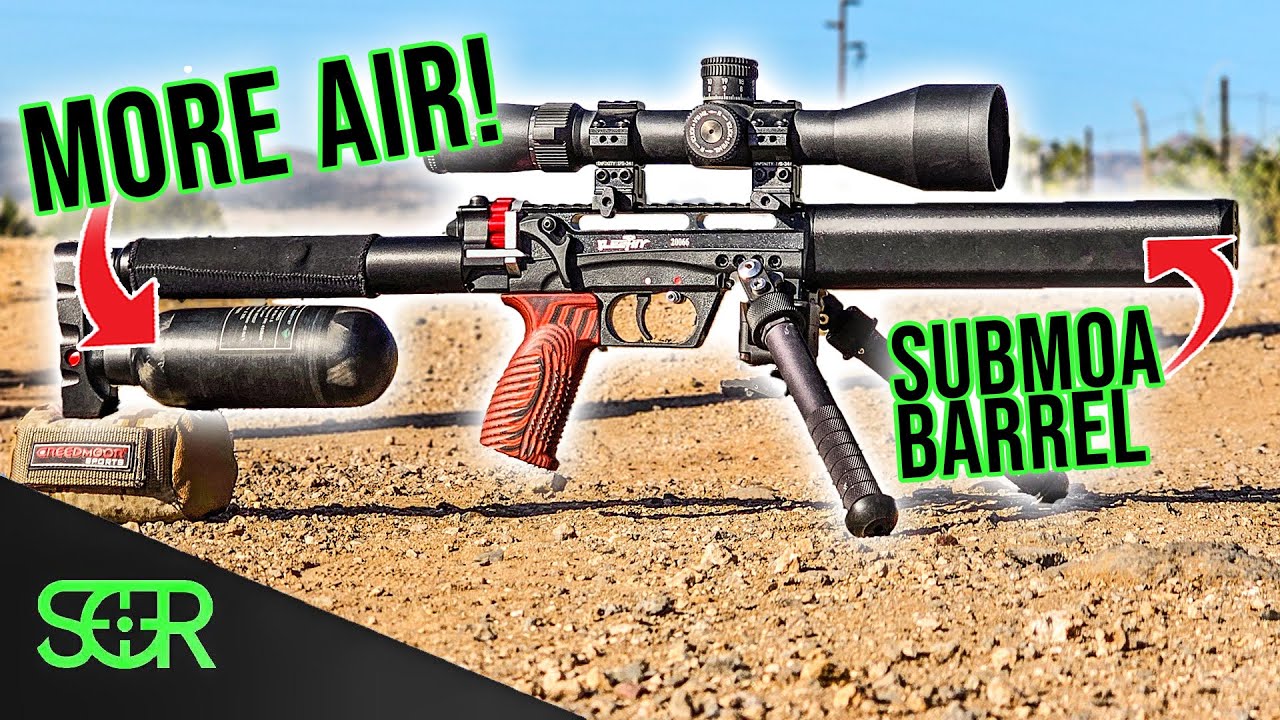 More UPGRADES 😈…. then TESTING 🤓 Edgun with BOTTLE & .30 cal SUB MOA ...