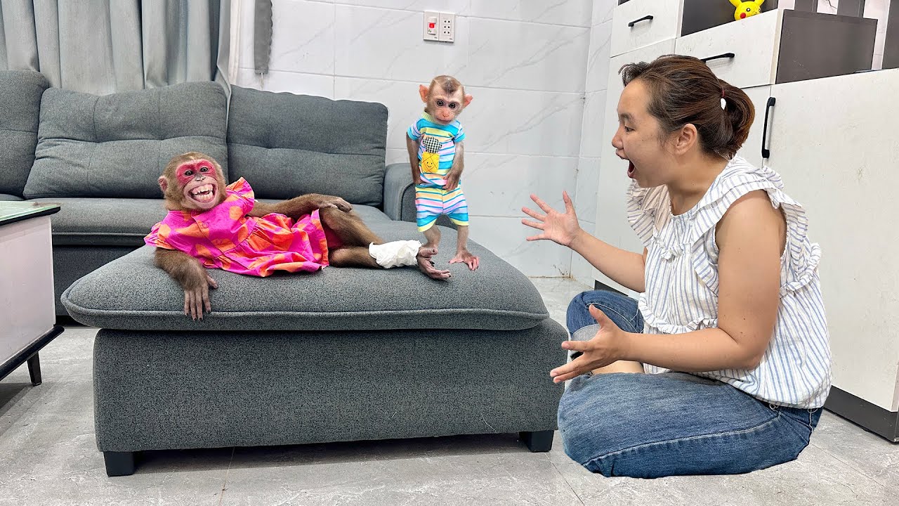 Kobi's funniest and cutest moments with her family - YouTube