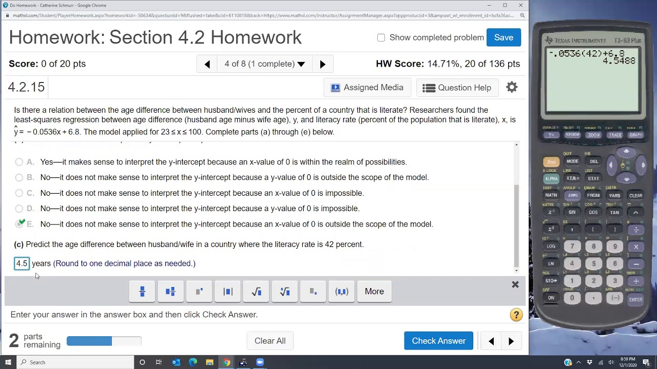 Math 1530 Section 4 2 problem 4 - YouTube