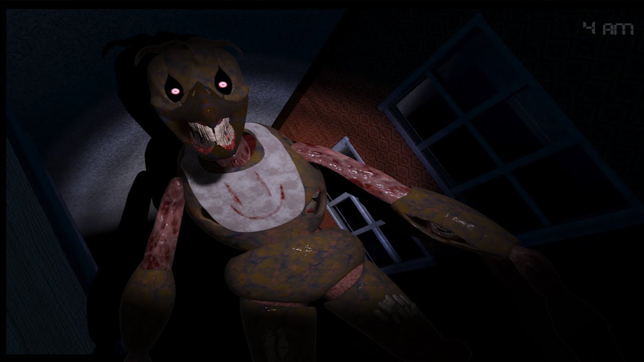 Can this be more creepy than Nightmare? Phobia Chica! (FNaF 4 Mods ...