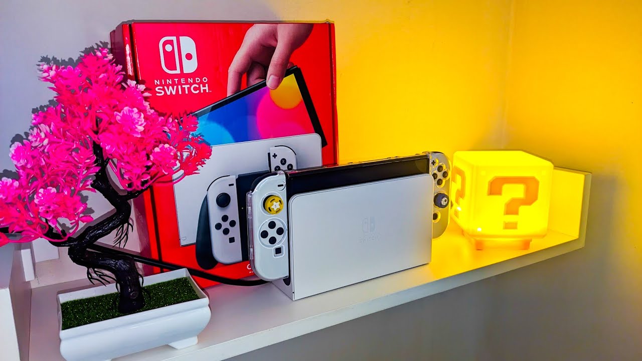 Realizei meu GRANDE SONHO! - Nintendo Switch Oled - YouTube