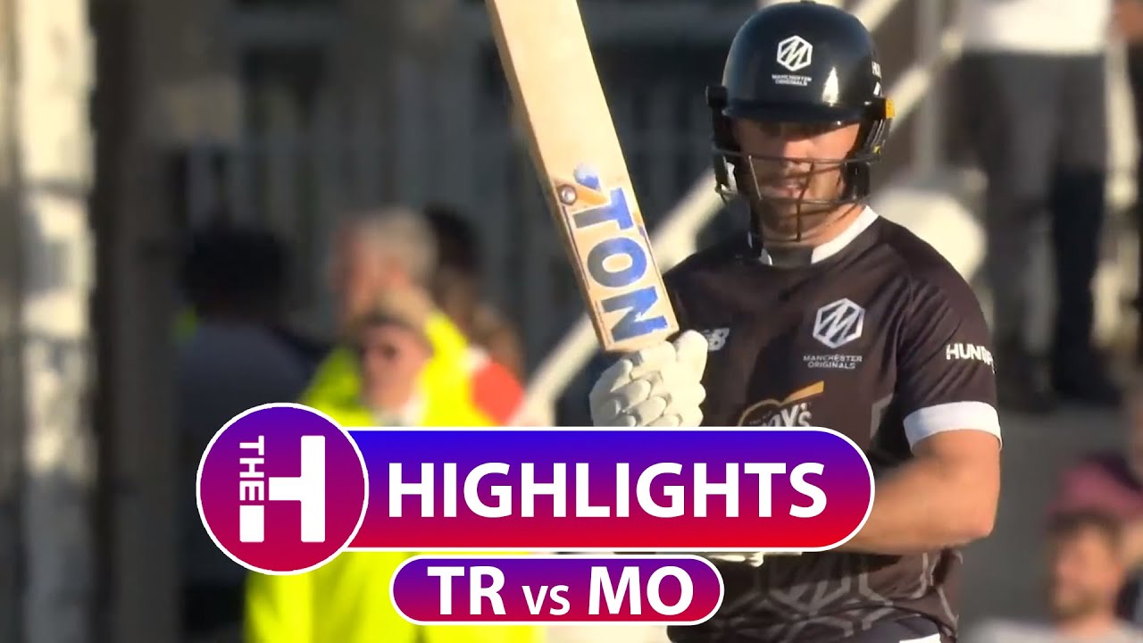 Trent Rockets vs Manchester Originals | Highlights | The Hundred | 17th ...