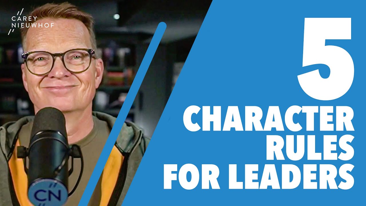 5 Character Rules for Leaders: Competency Will Get You in The Room ...