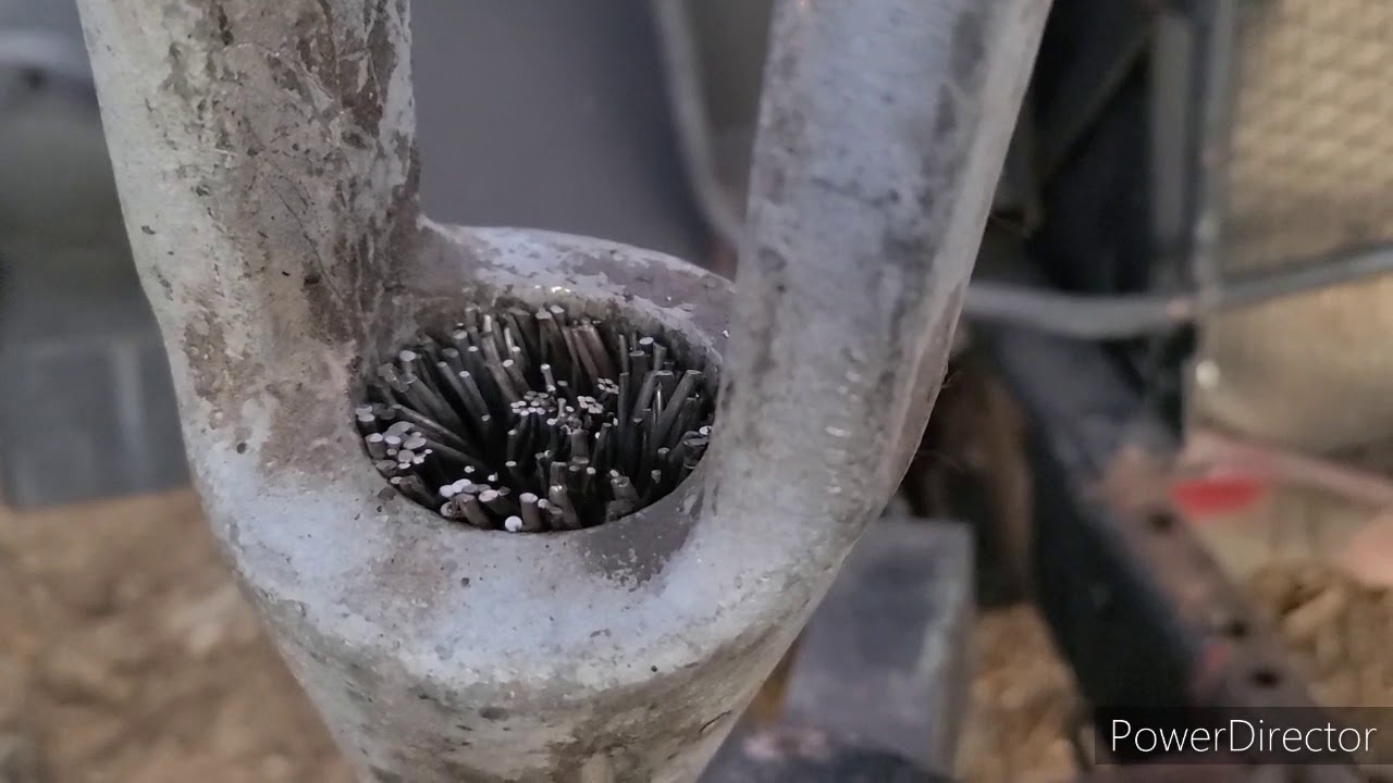 Crosby Closed Spelter Socket install with WireLock - YouTube