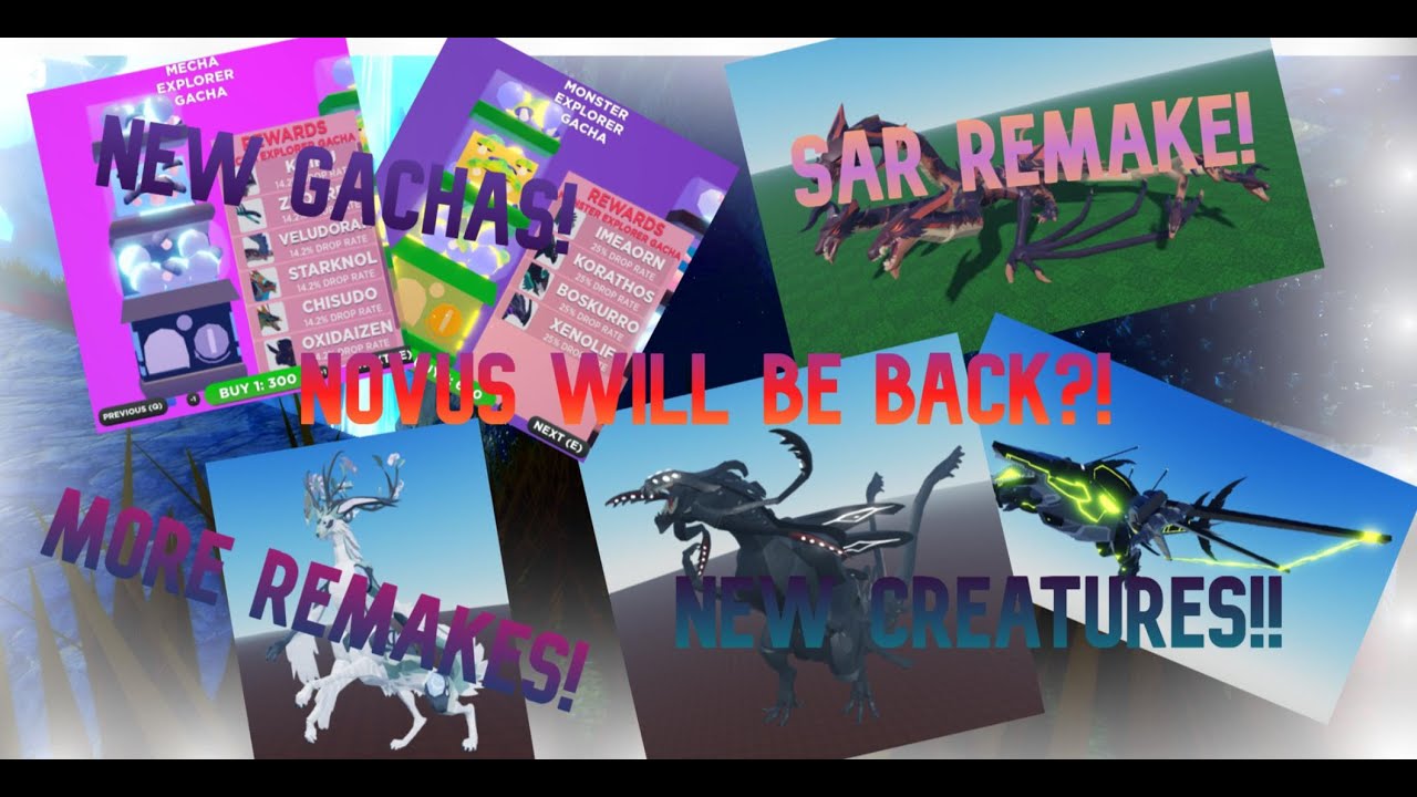 New Mecha and Kaiju Creature! Another 2 Creature remakes! LSS event is ...