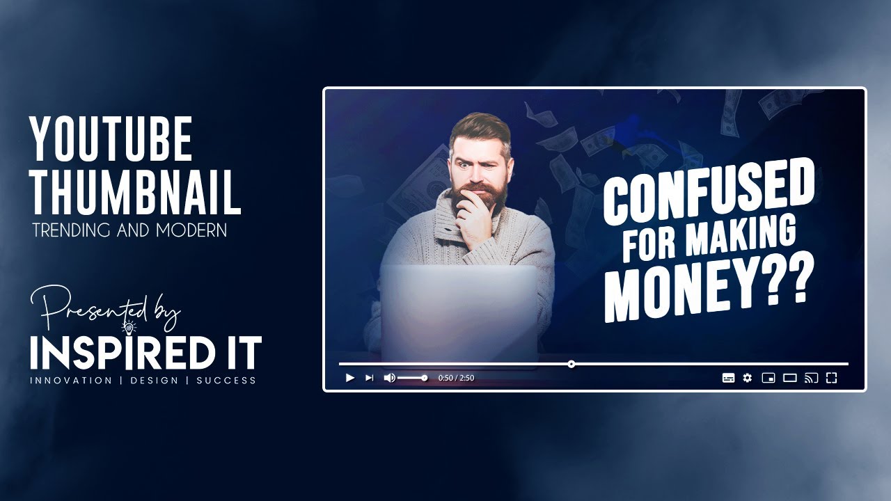 How to Create a Professional Youtube Thumbnail Design | Inspired IT ...