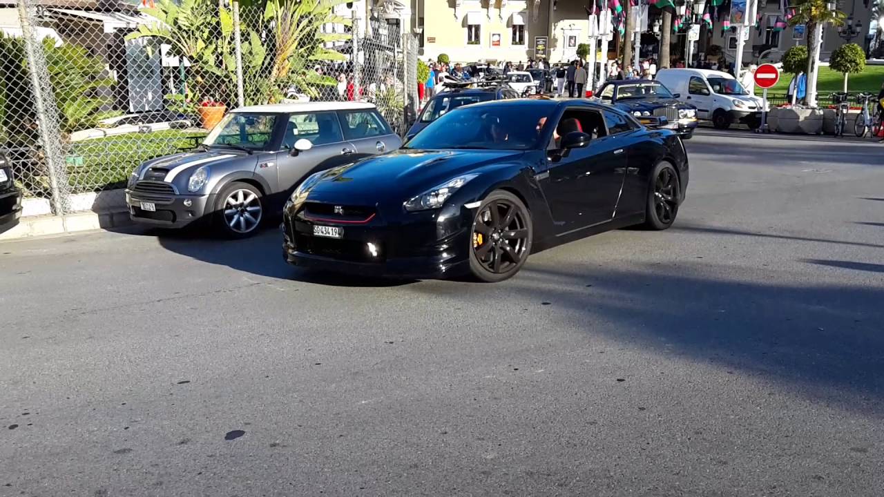 Nissan GTR R35 Monaco - YouTube