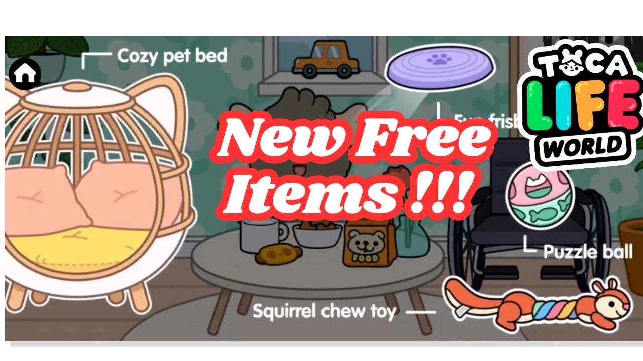 NEW FREE ITEMS!!! TOCA BOCA | TOCA LIFE WORLD - YouTube
