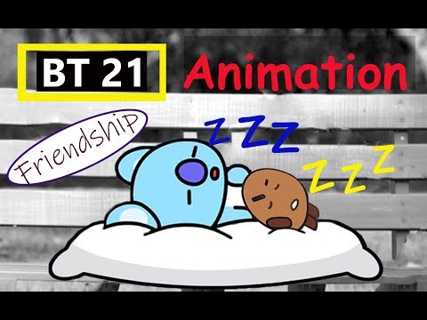 BT21 Animation BTS Fanart Koya Shooky BTS fun video (방탄 애니메이션)
