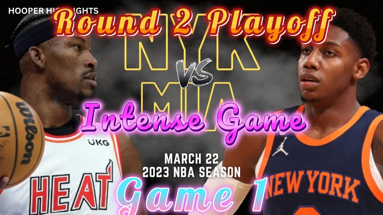 Miami vs New York Game 1 Final 5 Min of the Game - YouTube