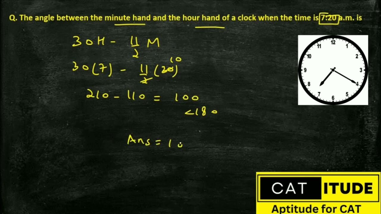 Clocks degree Shortcut | Important for SNAP, NMAT, TISS - YouTube