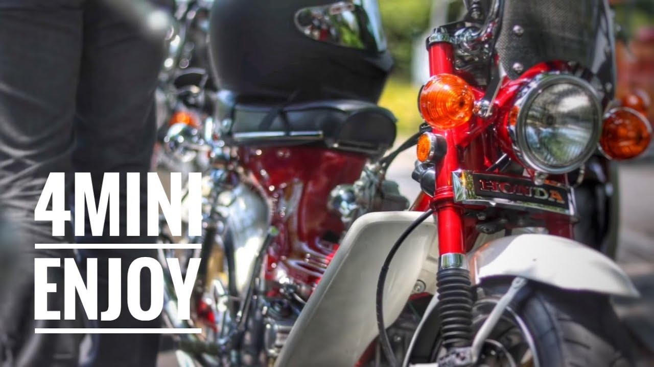 4mini Chaly enjoy Shimanami Touring 5.4 #chaly #4mini #シャリー - YouTube
