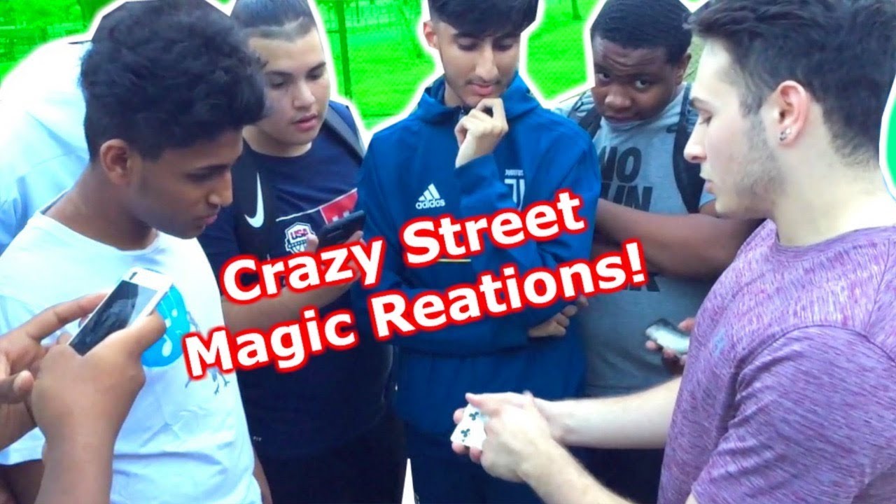 Crazy Street Magic Reactions! | TheMystefyer - YouTube