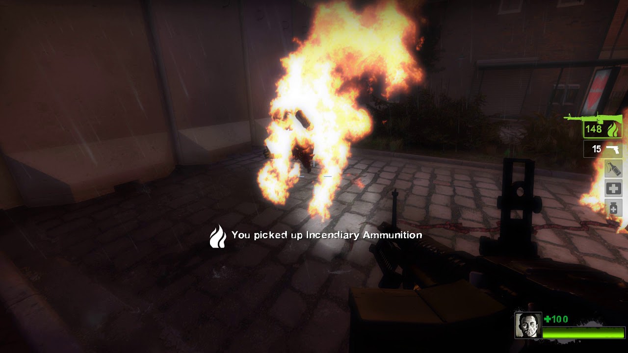 Left 4 Dead 2 Facts #82 - Flaming M60 rounds - YouTube