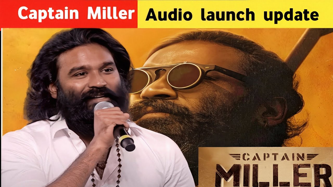 💽 Captain Miller audio launch update 💥 | guru plex - YouTube