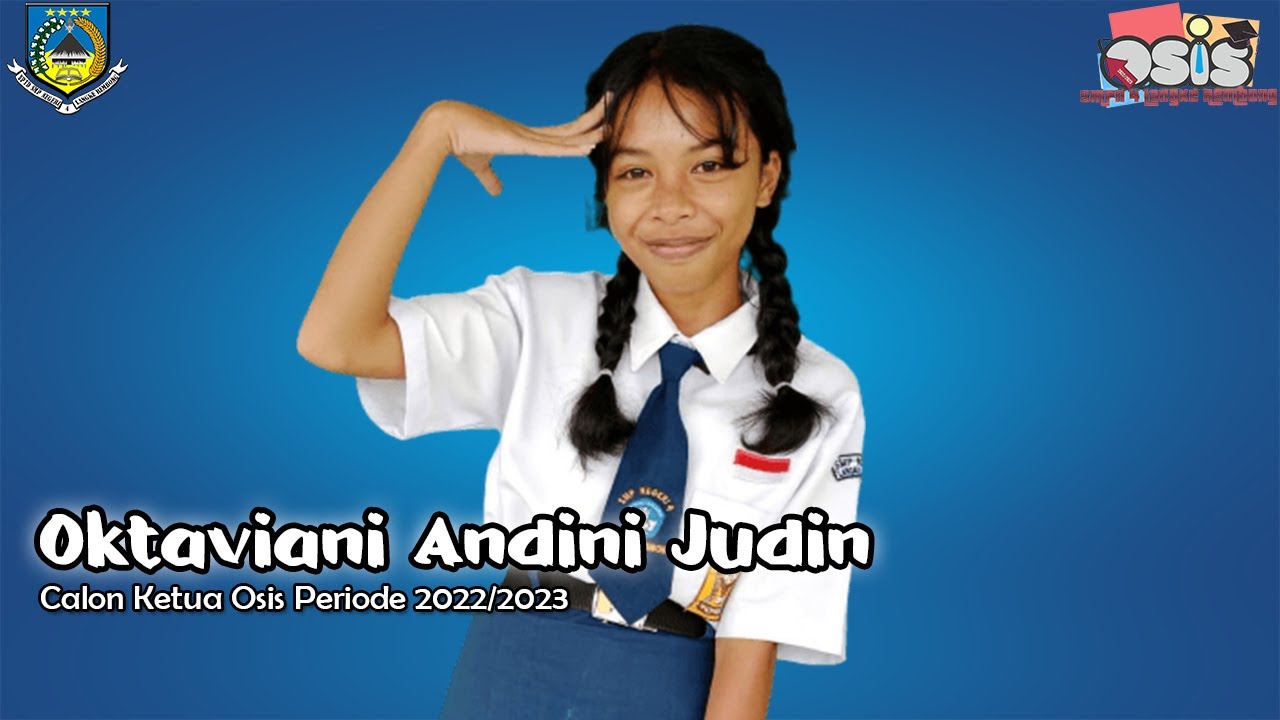 Oktaviani Andini Judin Visi Misi Calon Ketua Osis - YouTube