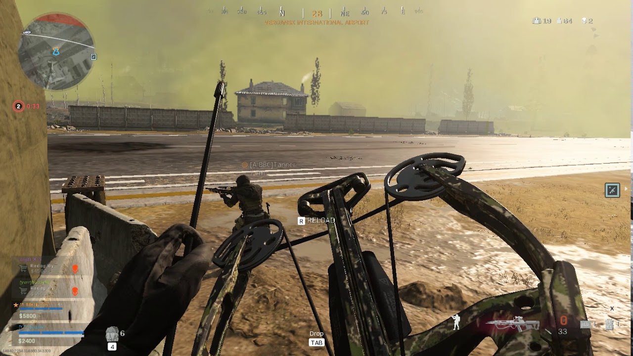 Call of Duty Modern Warfare 2019: Warzone Crossbow crossmap - YouTube