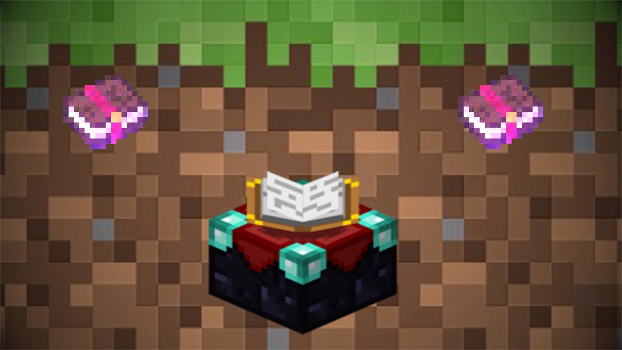 Minecraft Tutorial - How to make an Enchantment Table - YouTube