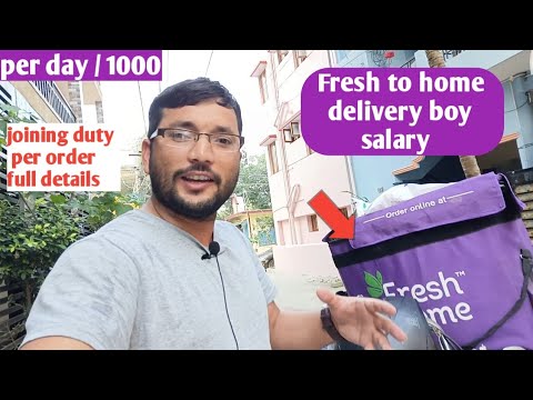 fresh to home delivery boy || weekly monthly payment full details ...