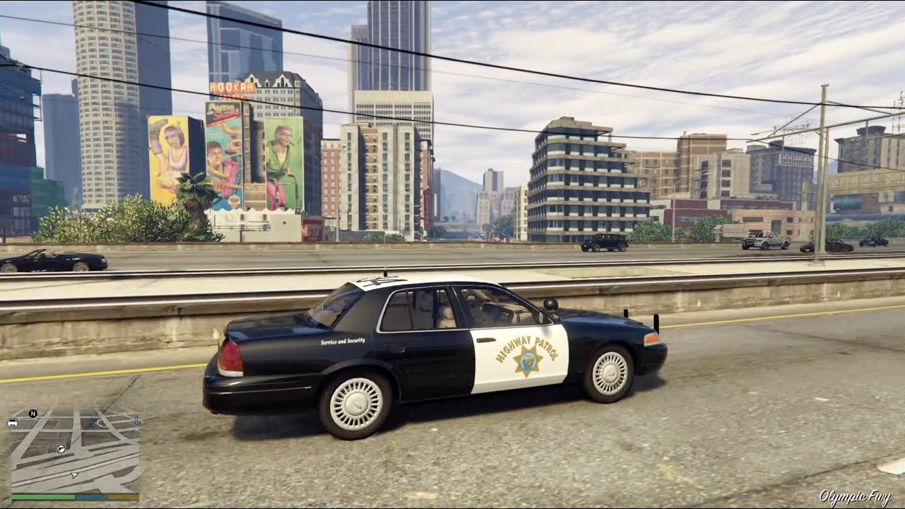 Olympic Freeway Driving Tour GTA V - YouTube