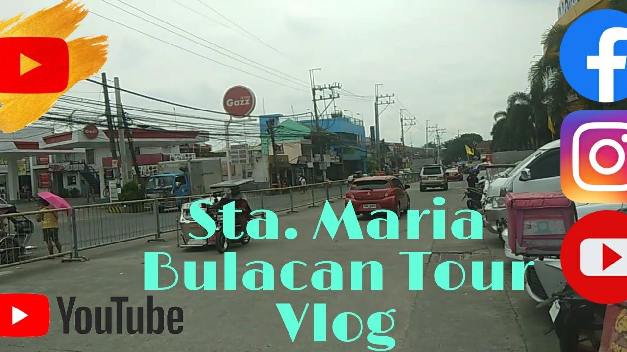 Sta. Maria Bulacan tour vlog - YouTube