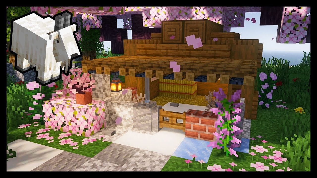 How To Build a Goat Pen in Minecraft! - YouTube