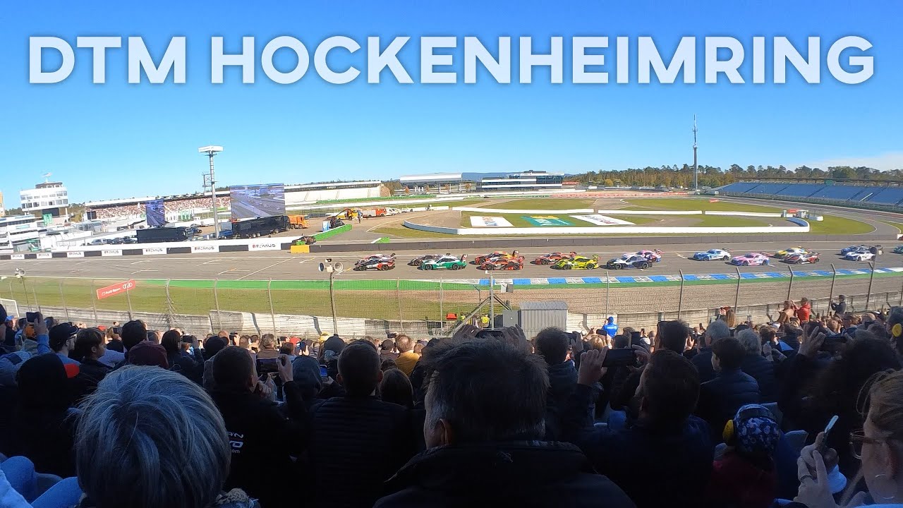 Bei der DTM am Hockenheimring | 9. Oktober 2022 - YouTube