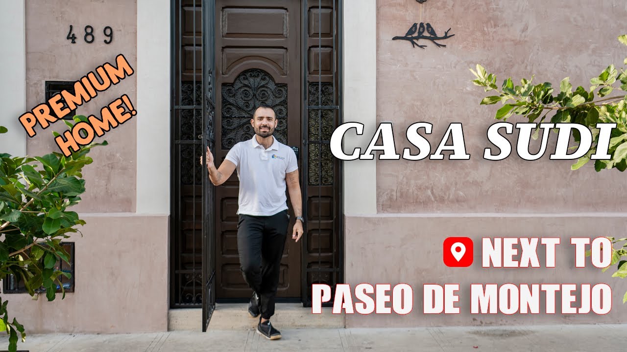 Casa Sudi next to Paseo de Montejo Premium Home - YouTube