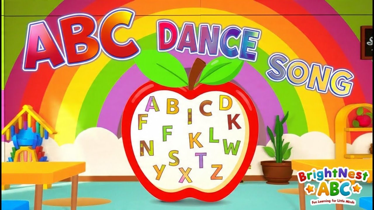 ABC Song with Friendly Characters | Learn A to Z | Nursery Rhymes ...