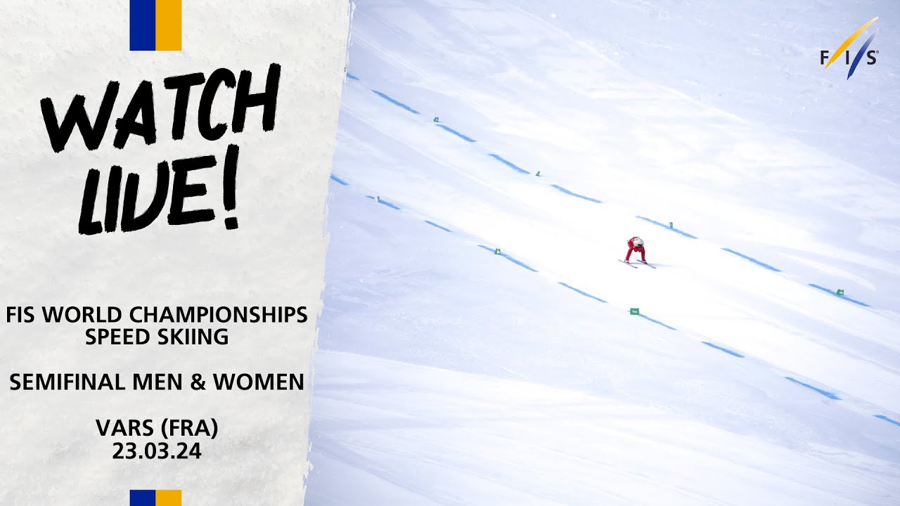 FIS Speedski World Champs 2024, semifinal - YouTube