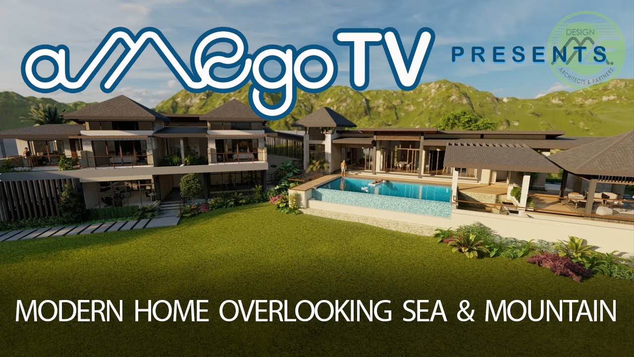 aMEgo TV: Modern Home Overlooking Sea and Mountain - YouTube