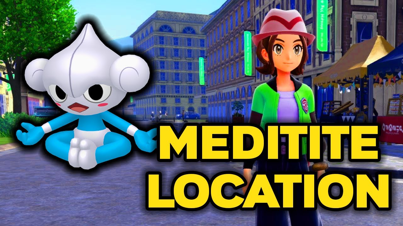 How to Catch Meditite in Pokemon Legends: Z-A! - YouTube