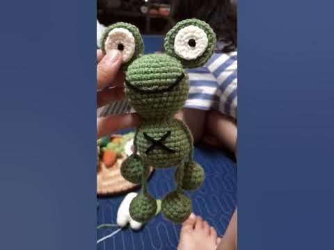 Ếch len HandMade - YouTube