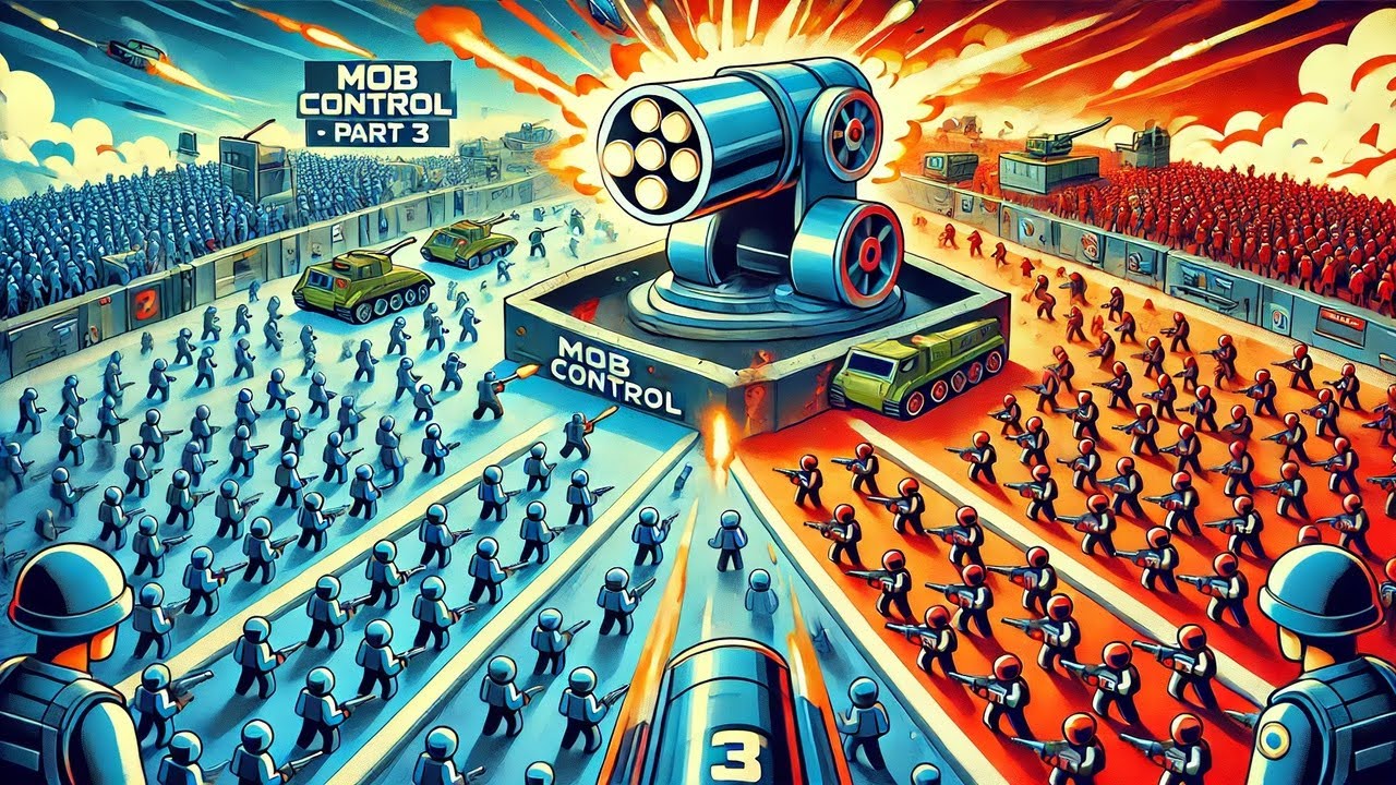 ⚔️🔥 MASSIVE MOB WAR! Mob Control – Can I Lead the Strongest Army? 🏆💥 ...